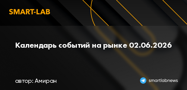 Календарь событий на рынке 02.06.2026 | smartlab.news
